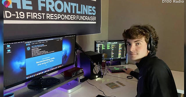 Teen raises over $30,000 for frontline workers through his radio ...