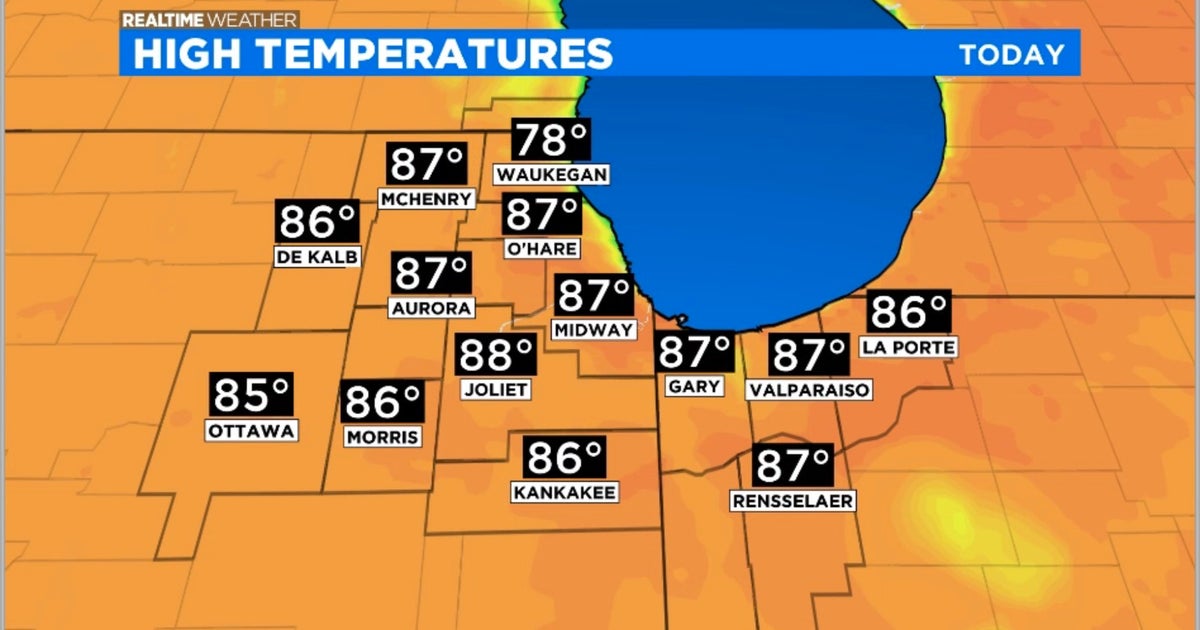 Chicago Weather: Afternoon, Evening Storms Ahead - CBS Chicago