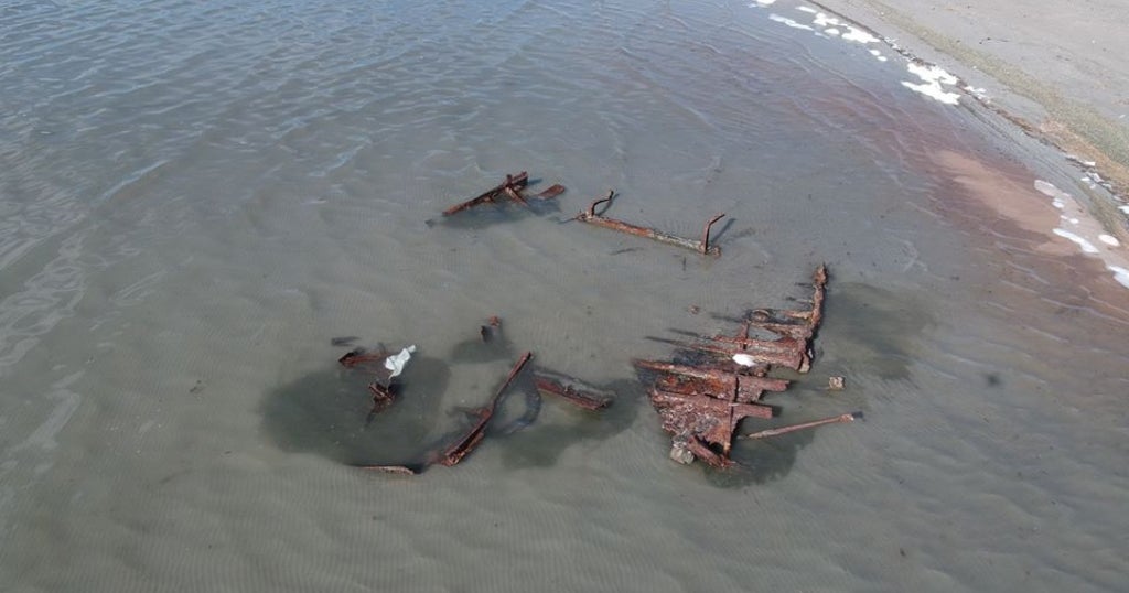 Storm Unearths Shipwreck Buried By Sand For 100 Years - CBS Sacramento