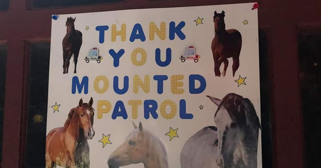 'Heartwarming': Pittsburgh Police Mounted Unit Returns From Peaceful ...
