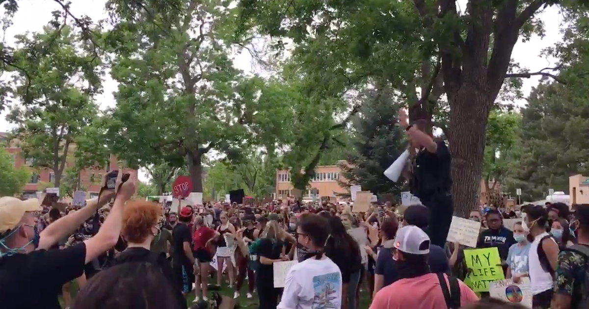 'I Hear You': Fort Collins Police Chief Addresses Crowd Of Protesters ...