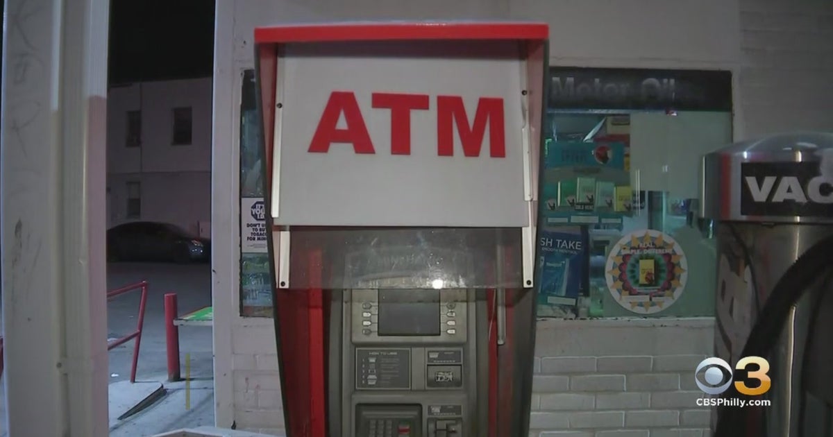 Attempt To Blow Up ATM At South Philadelphia Gas Station Fails - CBS ...