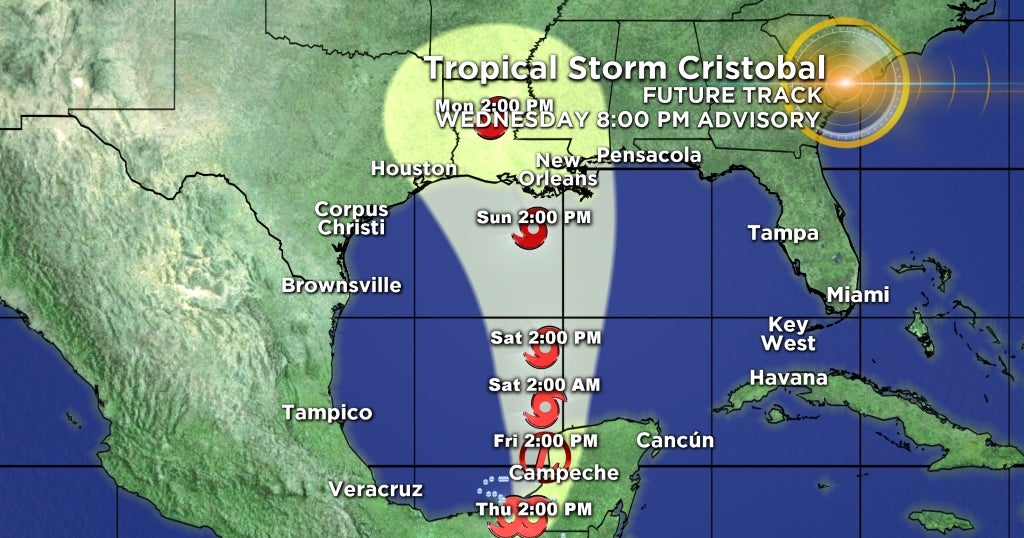 Tracking The Tropics: TS Cristobal Moving Very Little While Continuing ...