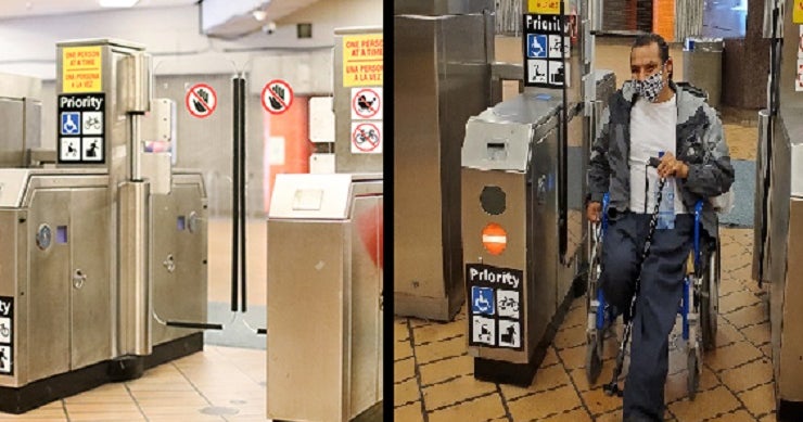 BART Unveils Prototype Of New Jumper-Proof Fare Gate At Richmond ...