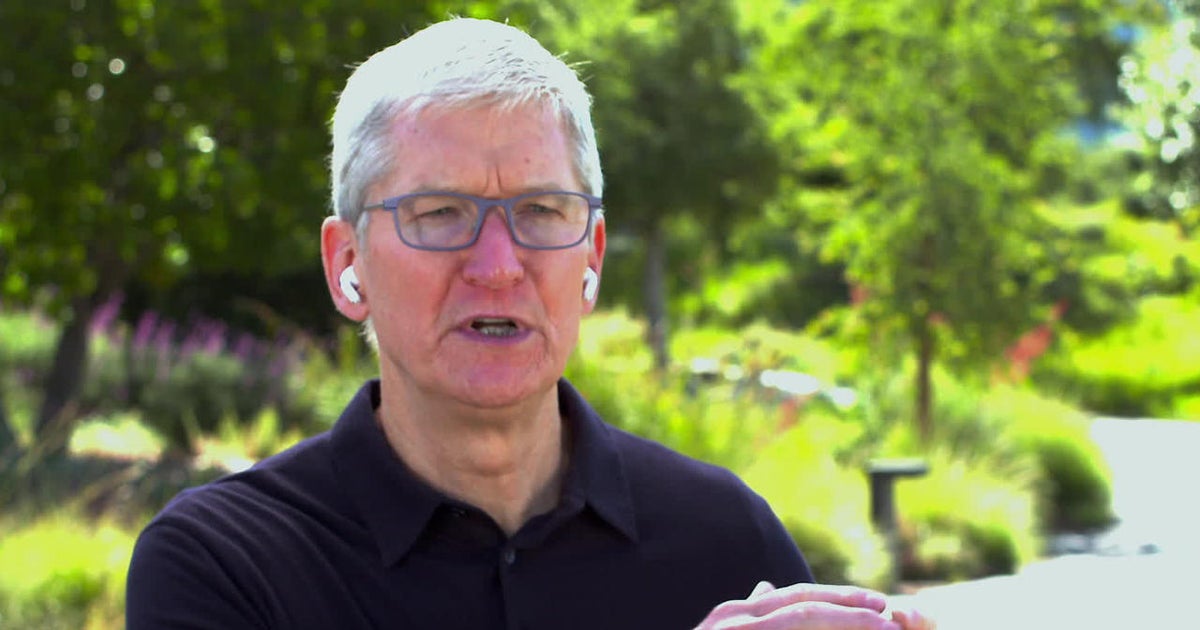 Apple CEO Tim Cook on the nexus of technology and social change - CBS News