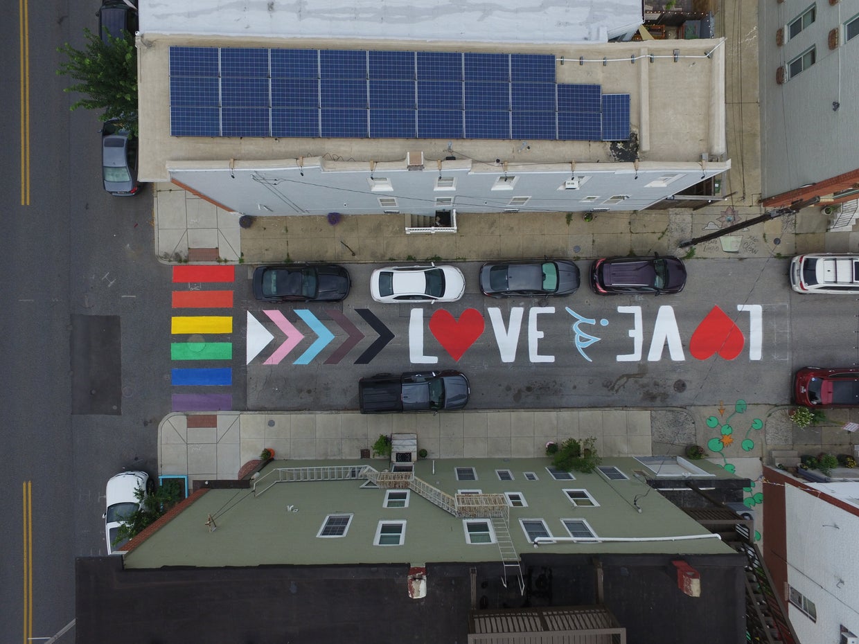 PHOTOS: Love Is Love Mural