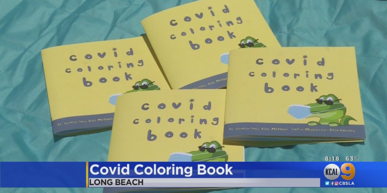 Long Beach Teens Create COVID Coloring Book To Teach Children About ...