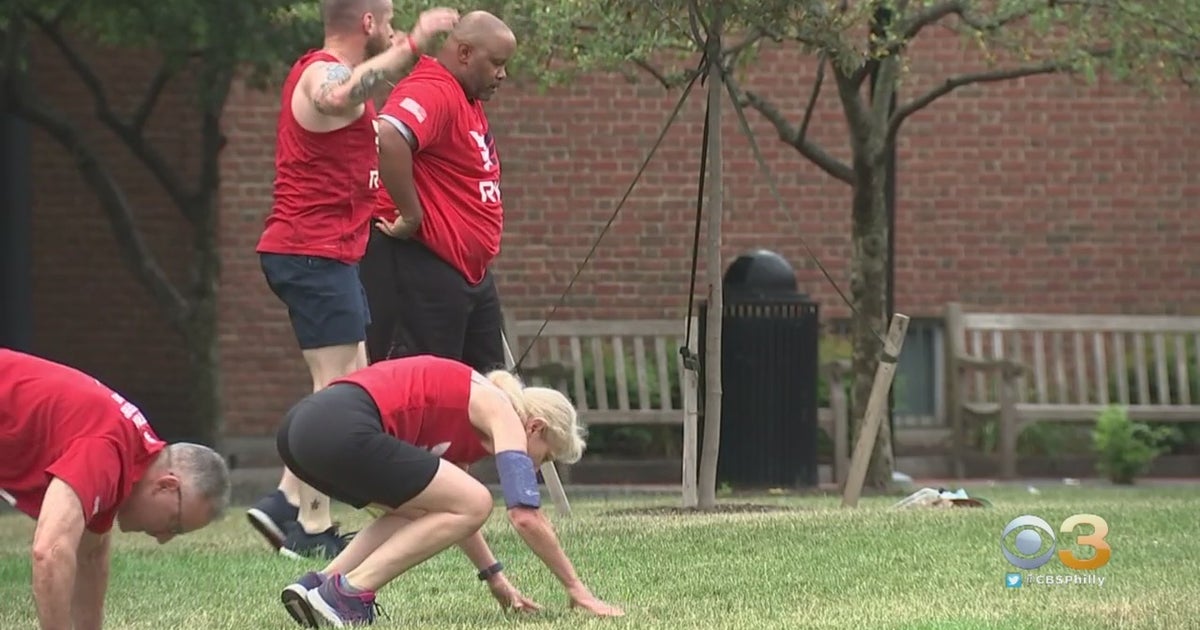 Veterans From Team Red, White And Blue Join Together For Fitness ...