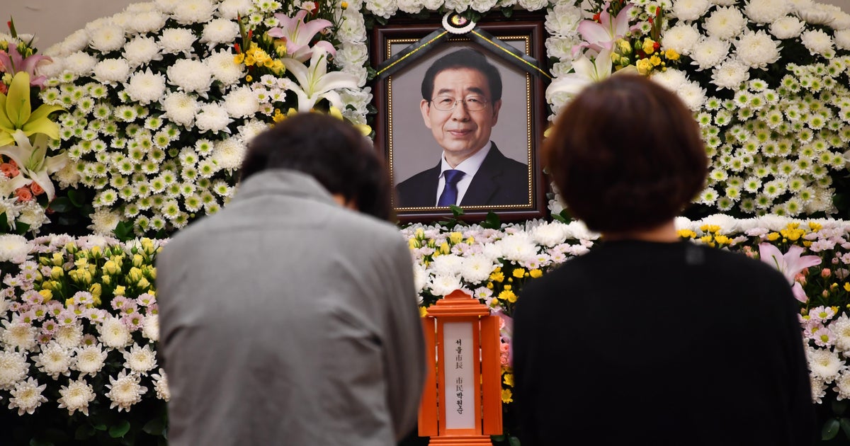 Mayor Park Won Soon Of Seoul Found Dead Outside South Korea Capital