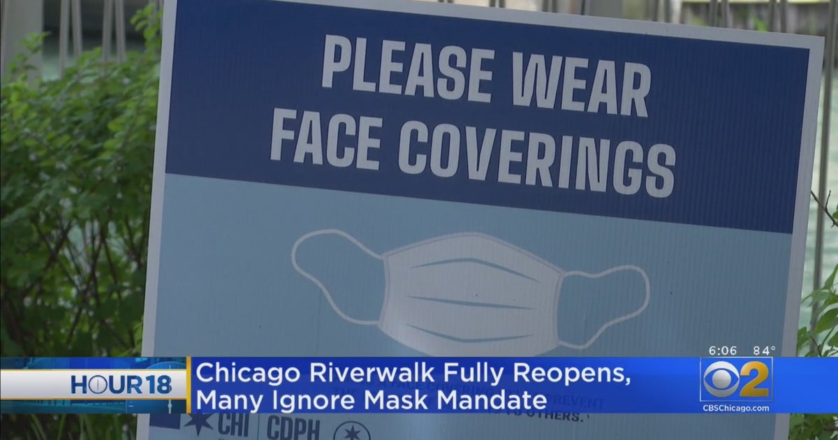 As Many Forgo Wearing Masks Along The Riverwalk, Pedestrians Worry ...