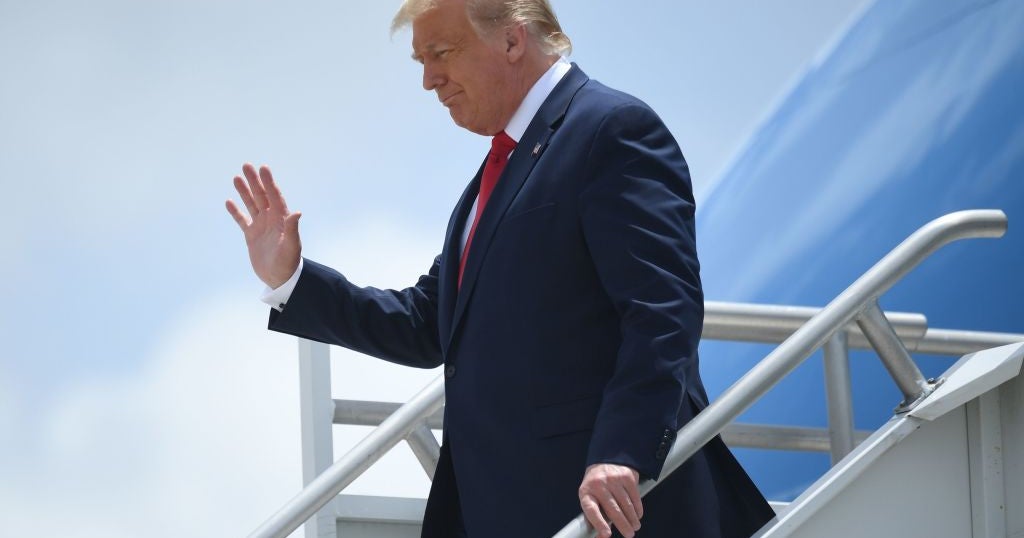 President Trump Returns To Florida This Week - CBS Miami
