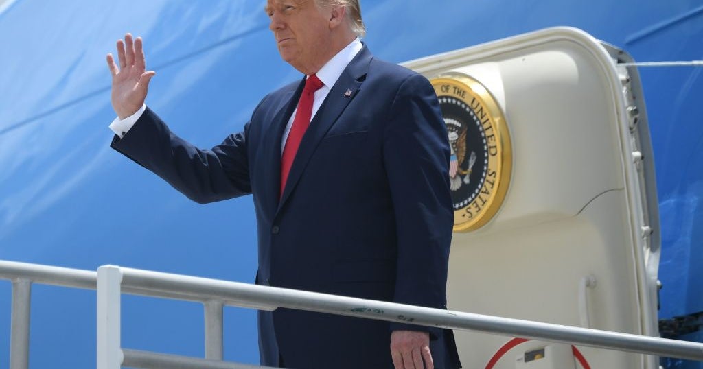President Trump Heads To Florida On Tuesday - CBS Miami