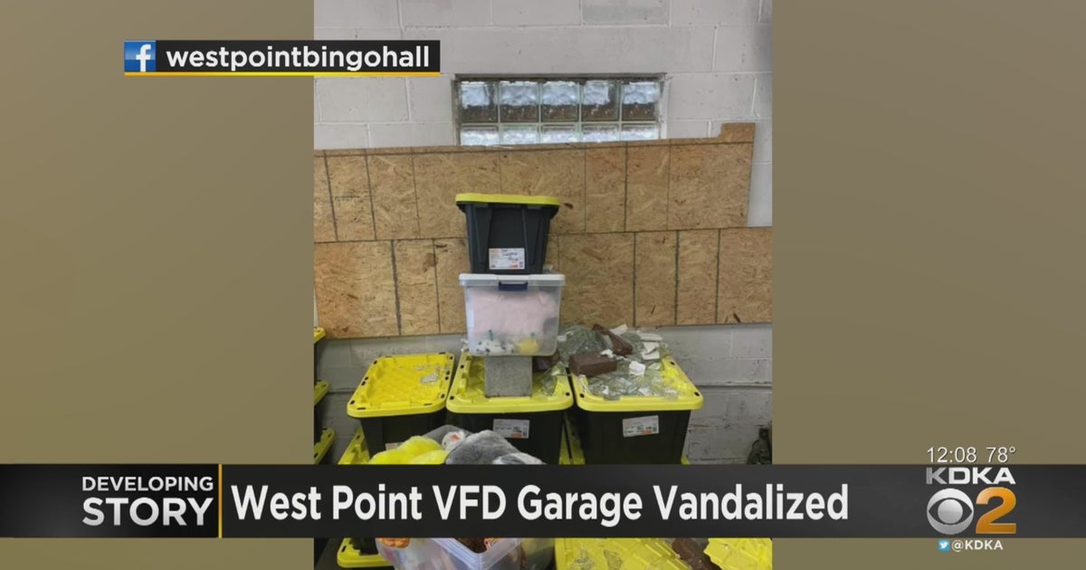 VFD In Hempfield Township Vandalized - CBS Pittsburgh