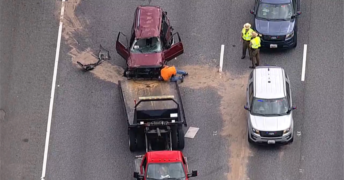 Two-Vehicle Crash On Outer Loop Of Interstate 695 Snarls Traffic - CBS ...