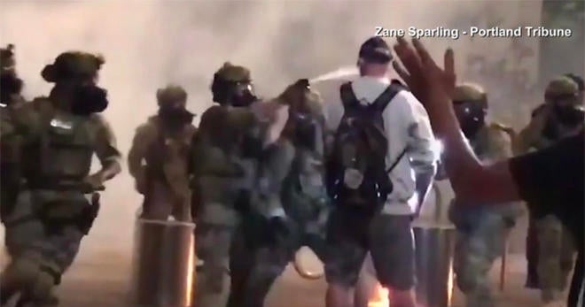 Christopher David: "Our city has been turned into a war zone ...