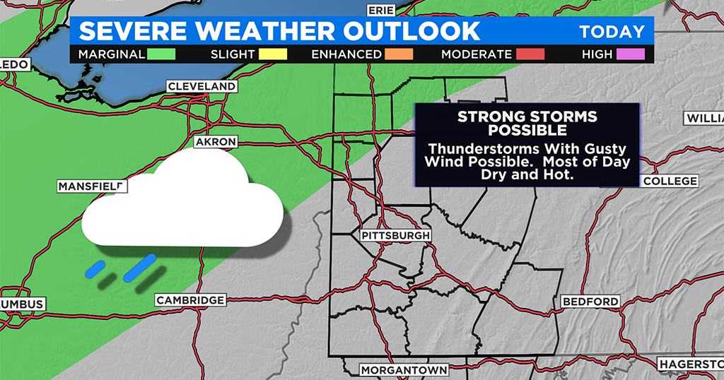 Pittsburgh Weather: Hot Temperatures, Chances Of Severe Weather And ...