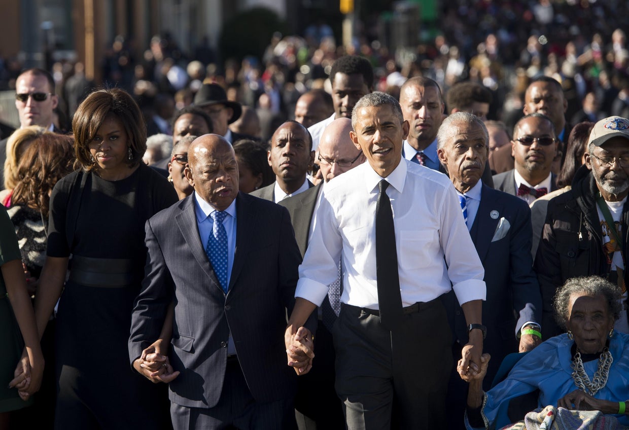 Obama delivers passionate eulogy for John Lewis, urges Americans to ...