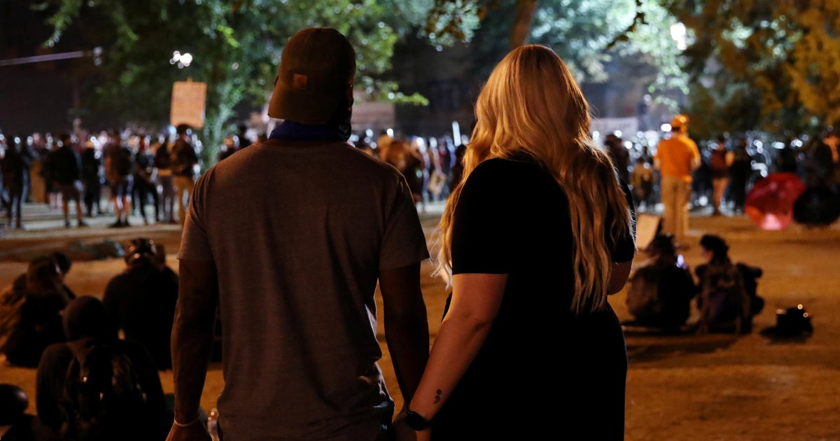 Portland protest mostly peaceful as state and local officers replace ...