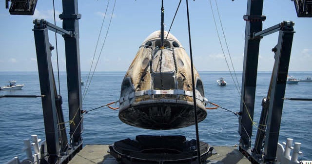 SpaceX splashdown marks successful end to first U.S. commercial crew ...