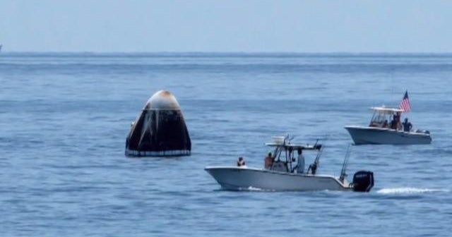 NASA astronauts splash down to Earth after historic mission - CBS News