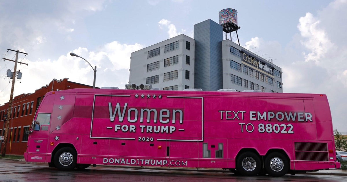 Trump campaign launches bus tours through swing states - CBS News