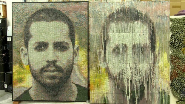 Pop art, by bubble wrap artist Bradley Hart - CBS News