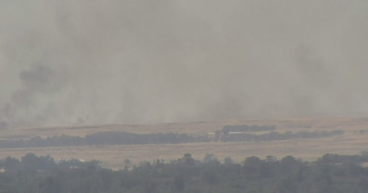 499-Acre Grass Fire Burning Near Sloughhouse - CBS Sacramento