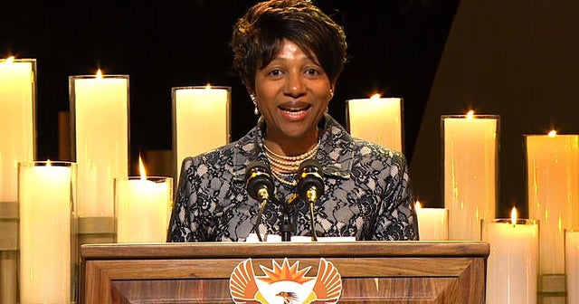 Mandela's granddaughter tells his "chicken" story - CBS News