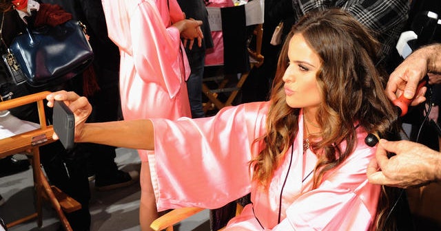 Backstage at Victoria's Secret Fashion Show 2013 - CBS News