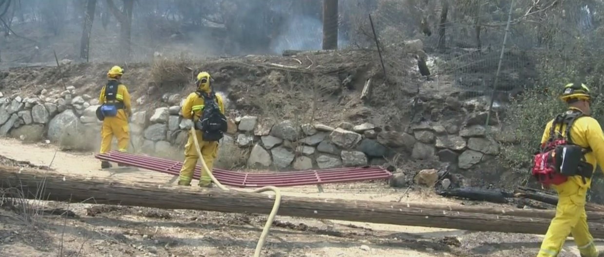 Evacuations Remain In Place As Stubborn Lake Fire Burns Near Lake ...