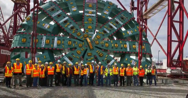 Seattle's Big Bertha tunnel drill blocked by mystery object - CBS News