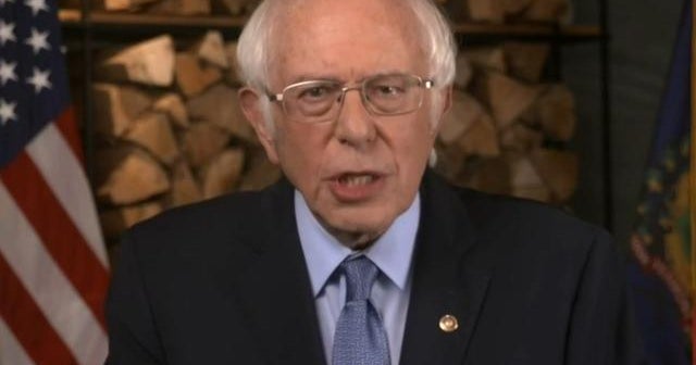 Sanders: "Nero fiddled while Rome burned. Trump golfed" - CBS News