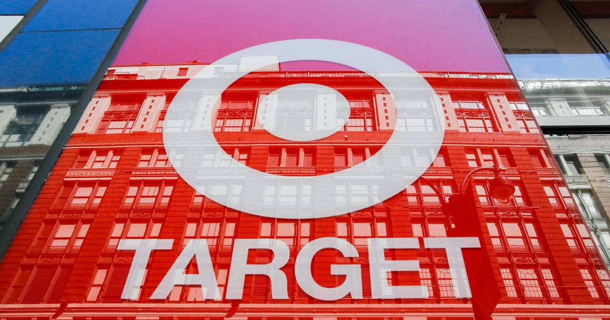 Target shares jump after sales hit all-time high - CBS News