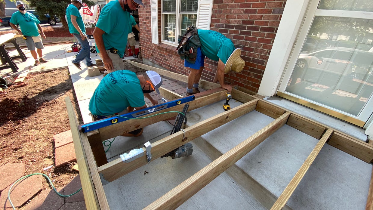 Volunteers Help Ease Mobility For Disabled With 'Blitz Build' - CBS ...