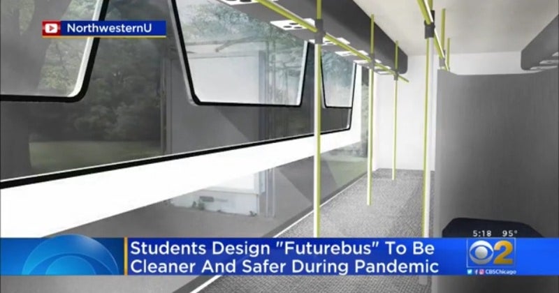 Northwestern University Student Helping To Create A 'Future Bus' - CBS ...