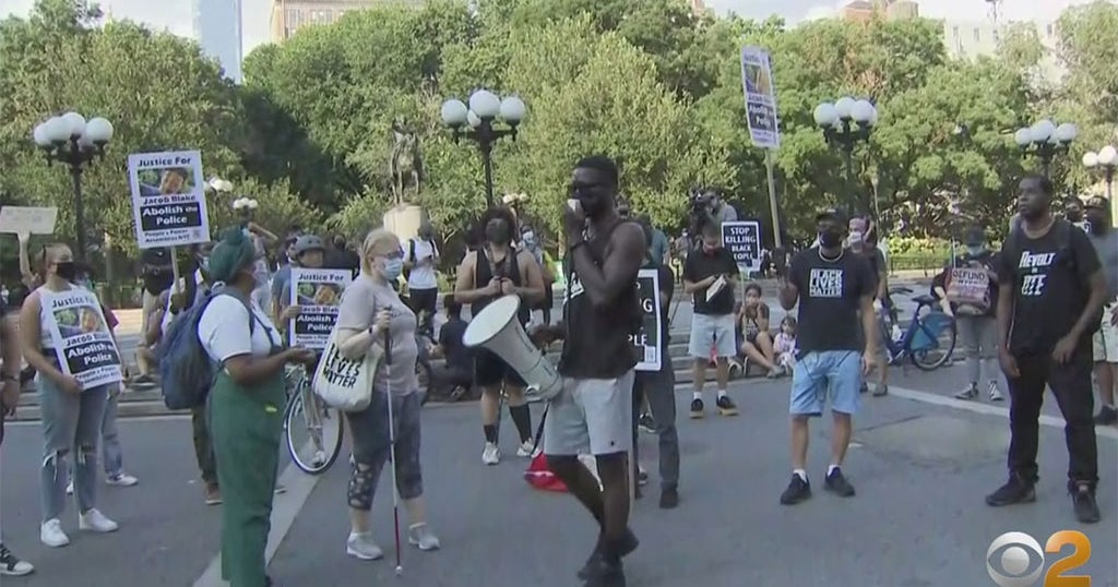 Protesters Gather In New York Over Wisconsin Police-Involved Shooting ...