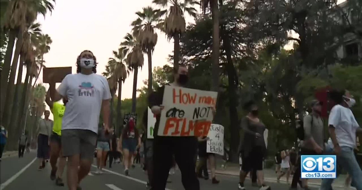 Protesters Take To Sacramento Streets After Shooting Of Jacob Blake In ...
