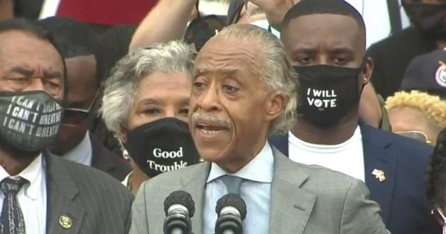 Al Sharpton speaks at the 2020 March on Washington - CBS News