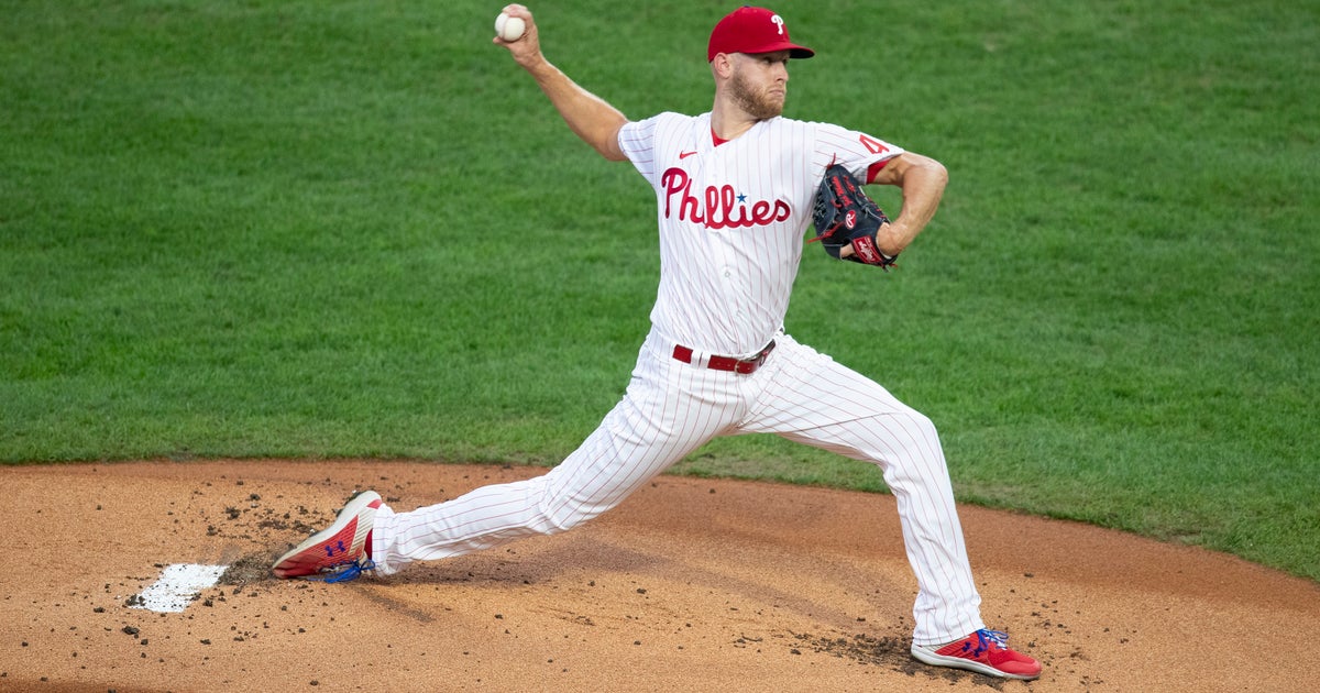 Zack Wheeler, Phillies Stay Hot With 3-0 Shutout Of Nationals - CBS ...