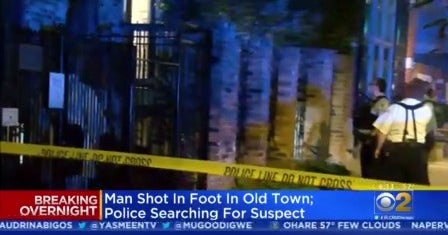Police Searching For Suspect After Man Shot In The Foot In Old Town ...