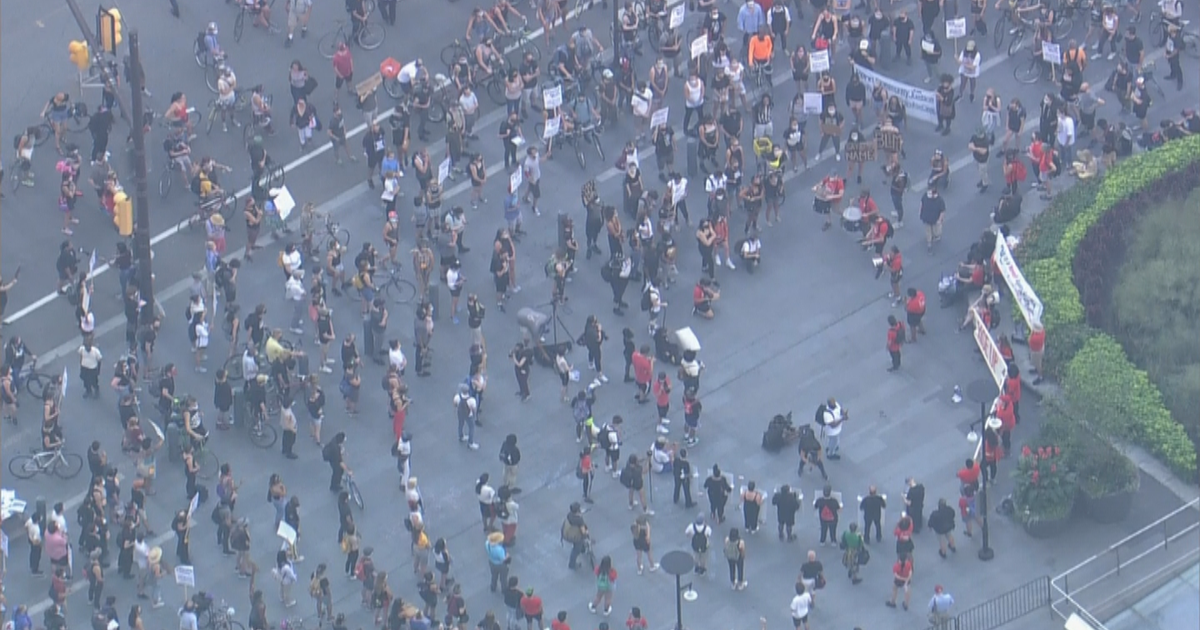 'It's Genocide': Demonstrators Flood Center City To Protest Shooting Of ...