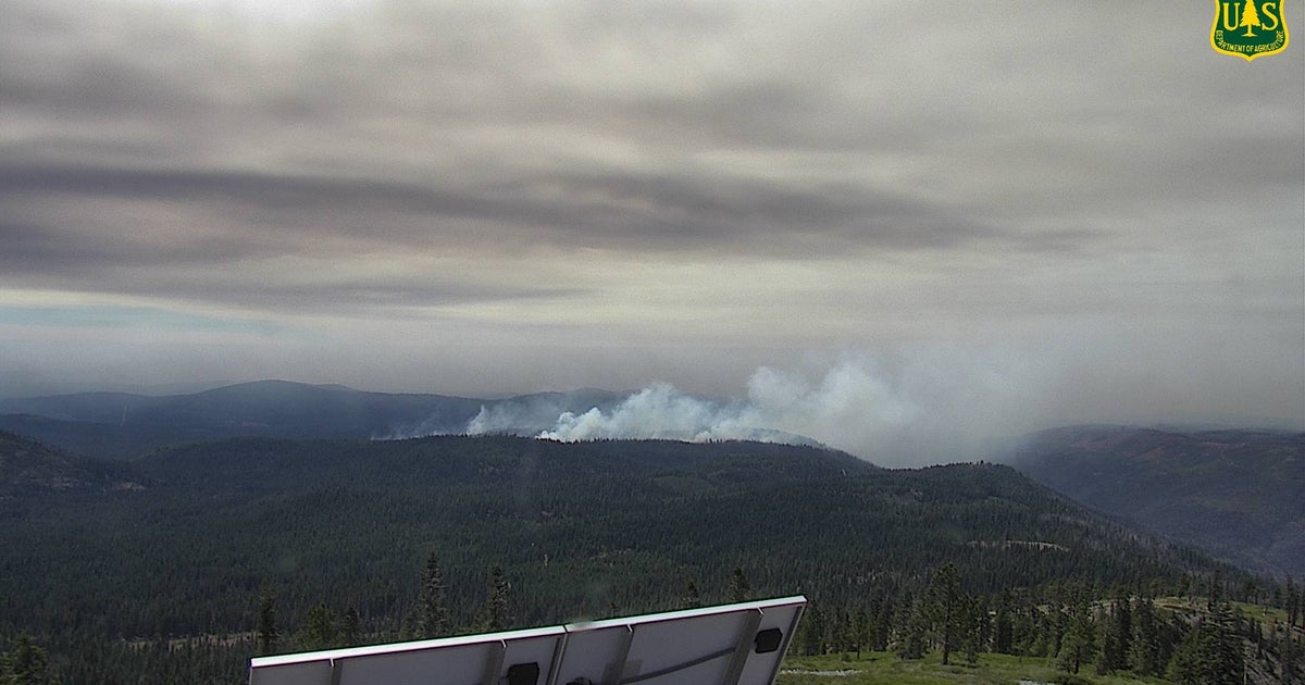 Fork Fire In Eldorado National Forest Grows To 2,500 Acres; Evacuations ...