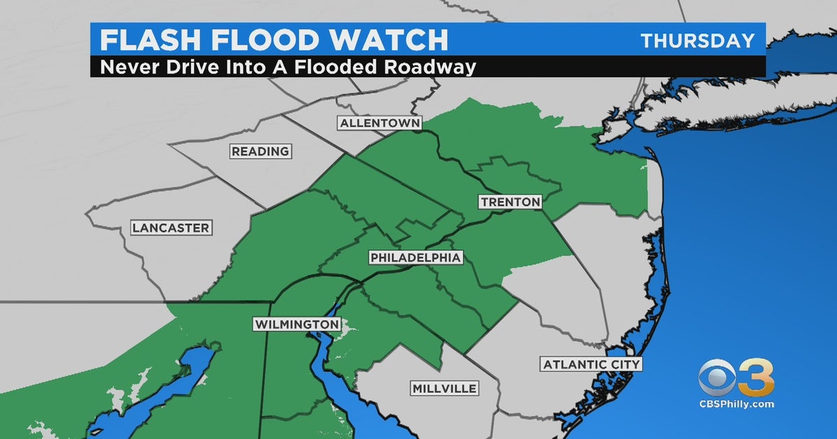 Philadelphia Weather: Scattered Rain, Thunderstorms Thursday Bring ...