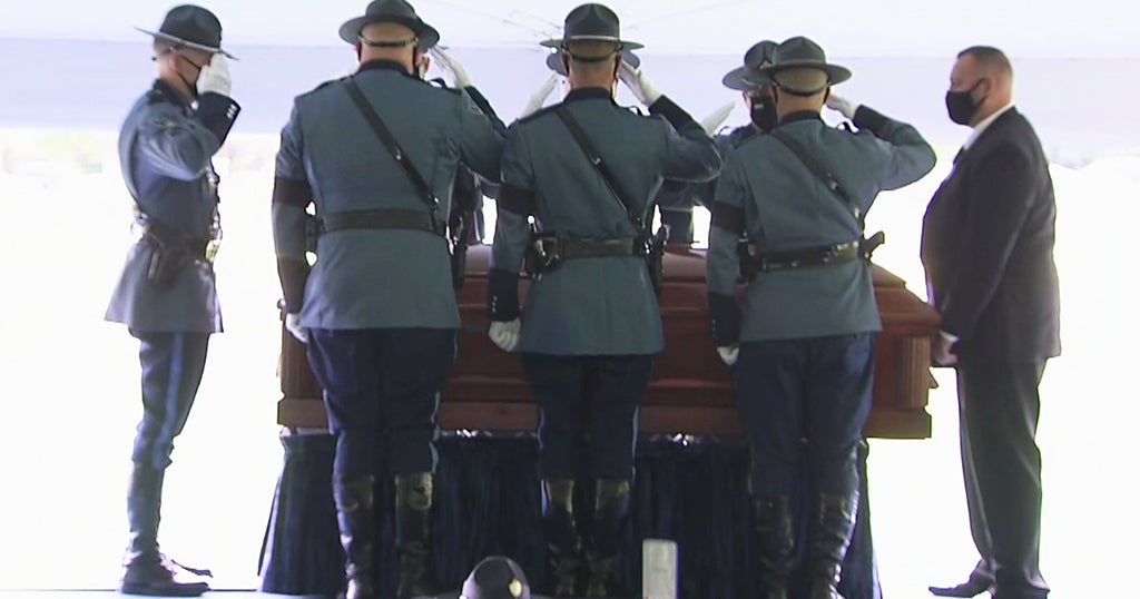 Mass. State Trooper Thomas Devlin Laid To Rest In Wilmington - CBS Boston