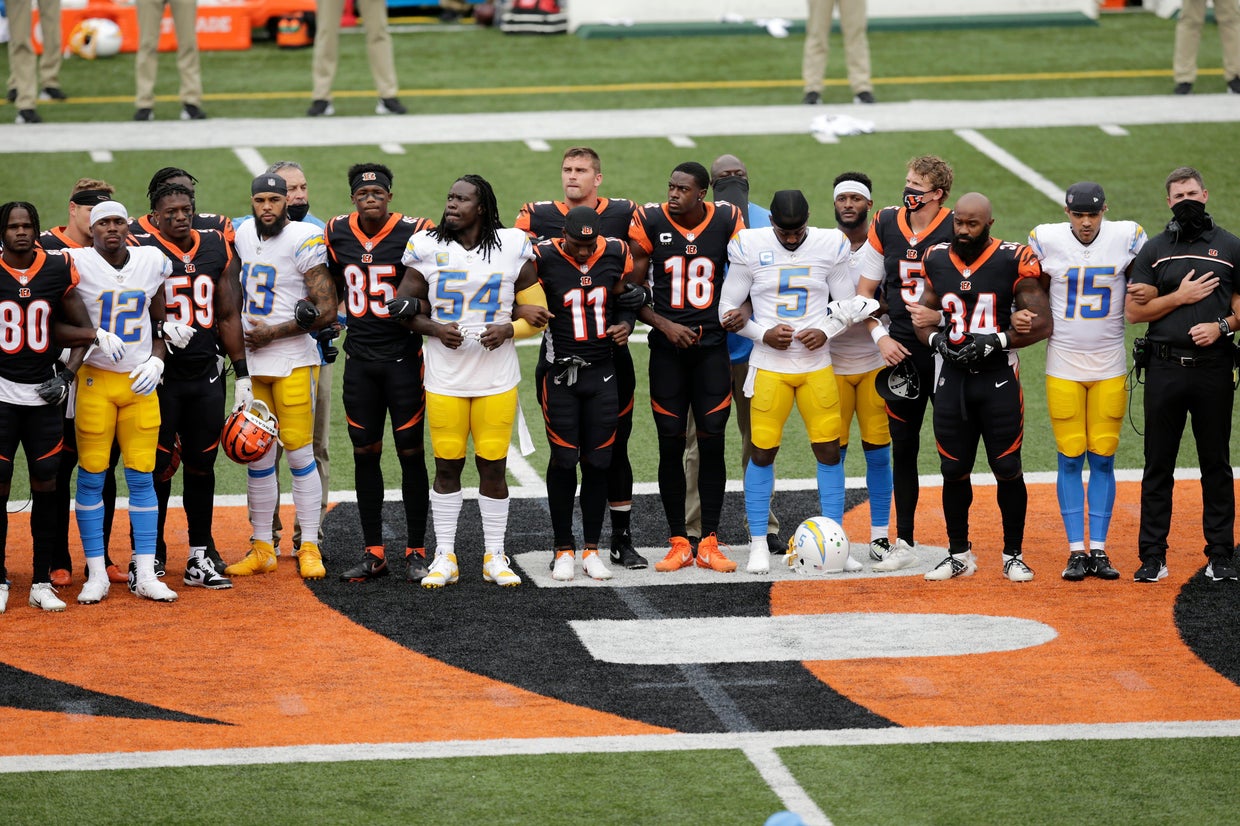 NFL teams, players challenge racial injustice during season openers ...