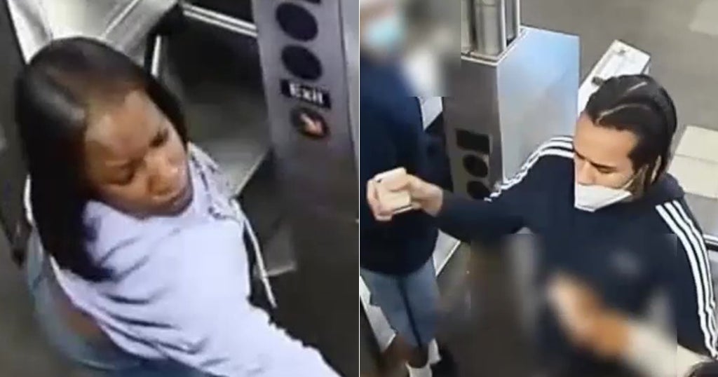 Suspects In Subway Mask Assault Still On The Loose - CBS New York