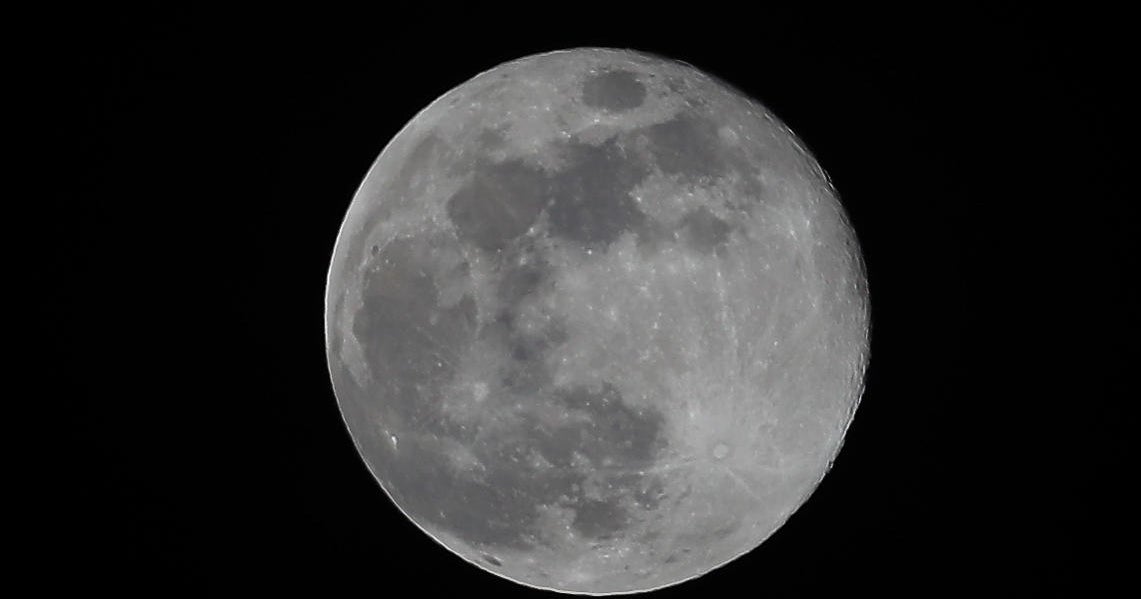 A rare "blue moon," October's second full moon, will light up the ...