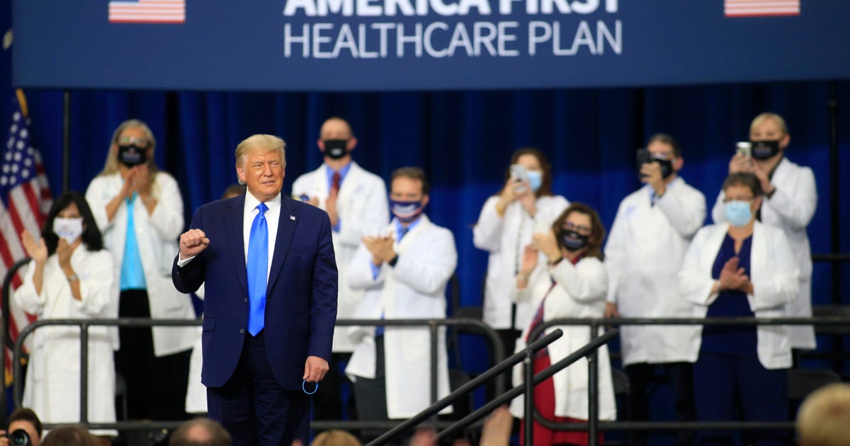 Trump lays out long-awaited "vision" for health care - CBS News