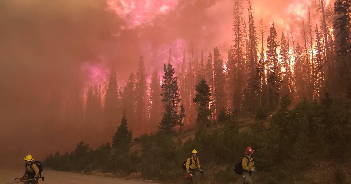 Mullen Fire Explodes As Hot, Dry & Windy Weather Fans Flames - CBS Colorado