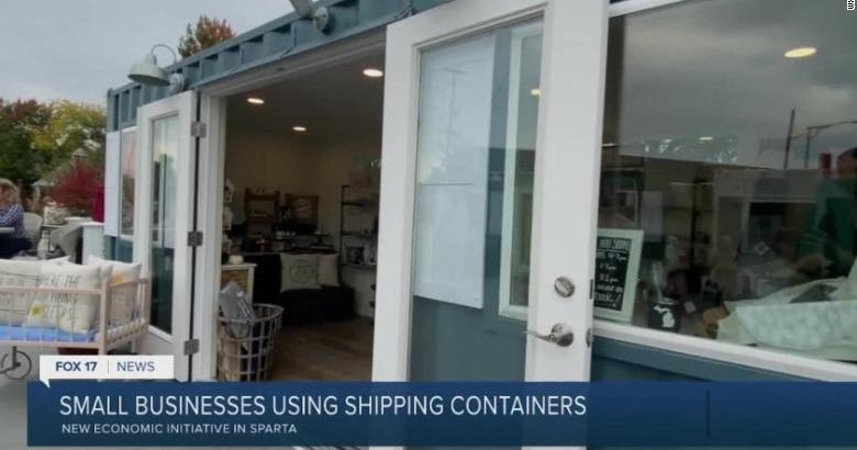 Michigan Small Businesses Turn Shipping Containers Into Storefronts ...